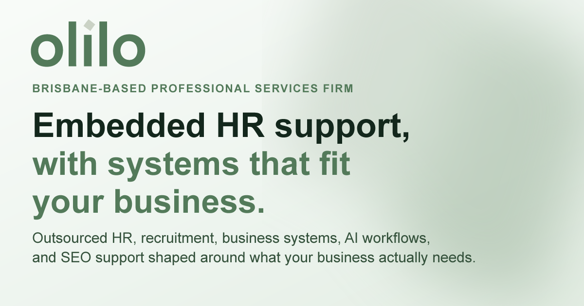 Olilo | Outsourced HR & Workforce Advisory